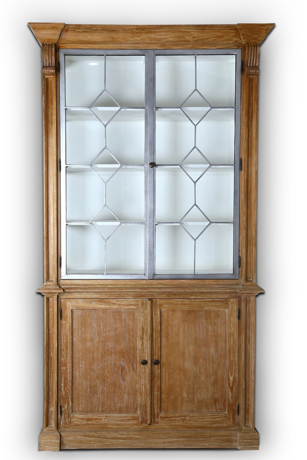 RHOMBUS GLASS CABINET