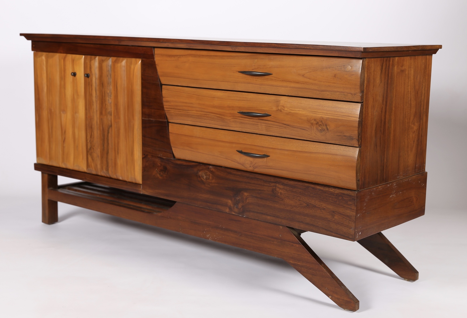 Janet Retro Wood Buffet Furniture Brisbane
