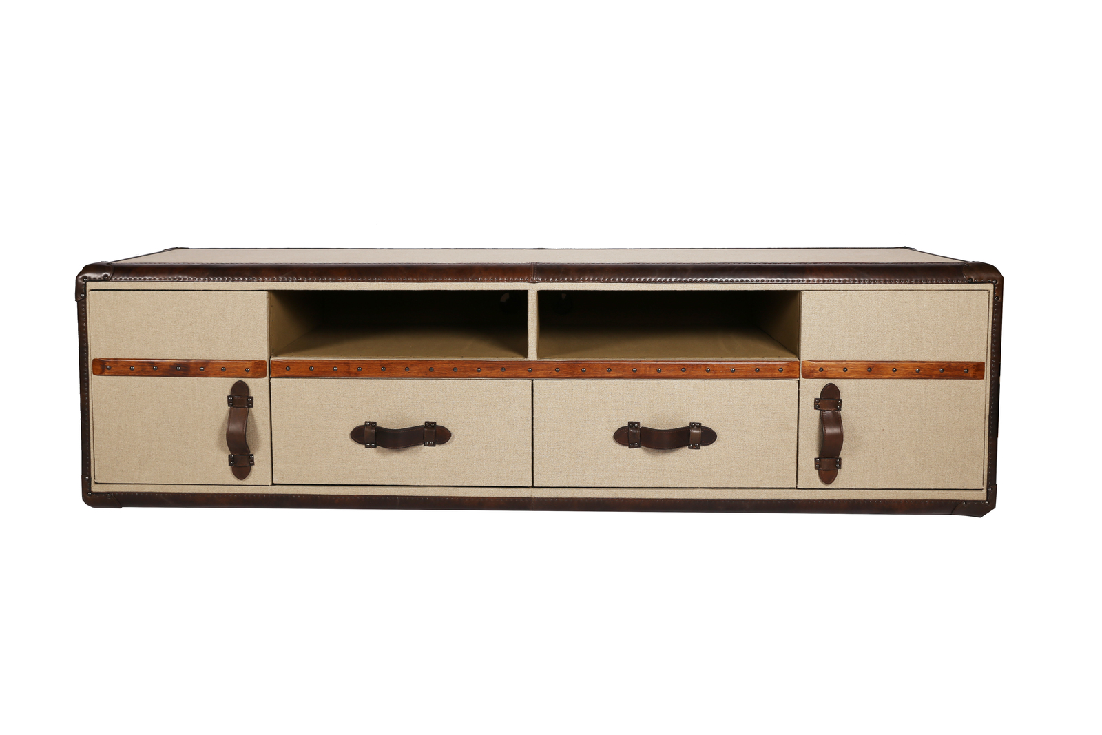 Canvas Vintage Entertainment Unit Furniture Brisbane Designer